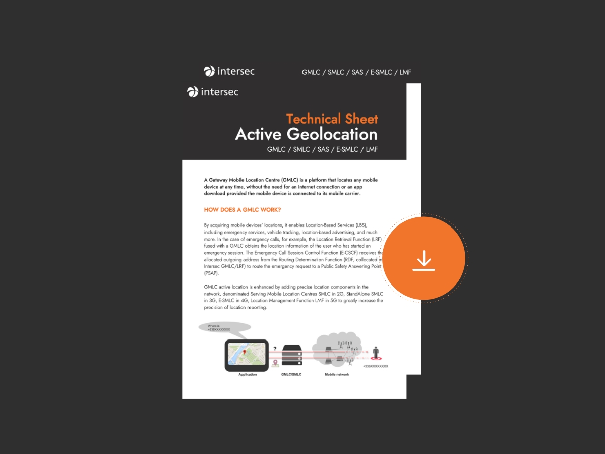 Technical sheet - Active location - GMLC/SMLC